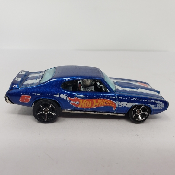 Mattel | Toys | Hot Wheels 69 Pontiac Gto Blue Diecast Car | Poshmark